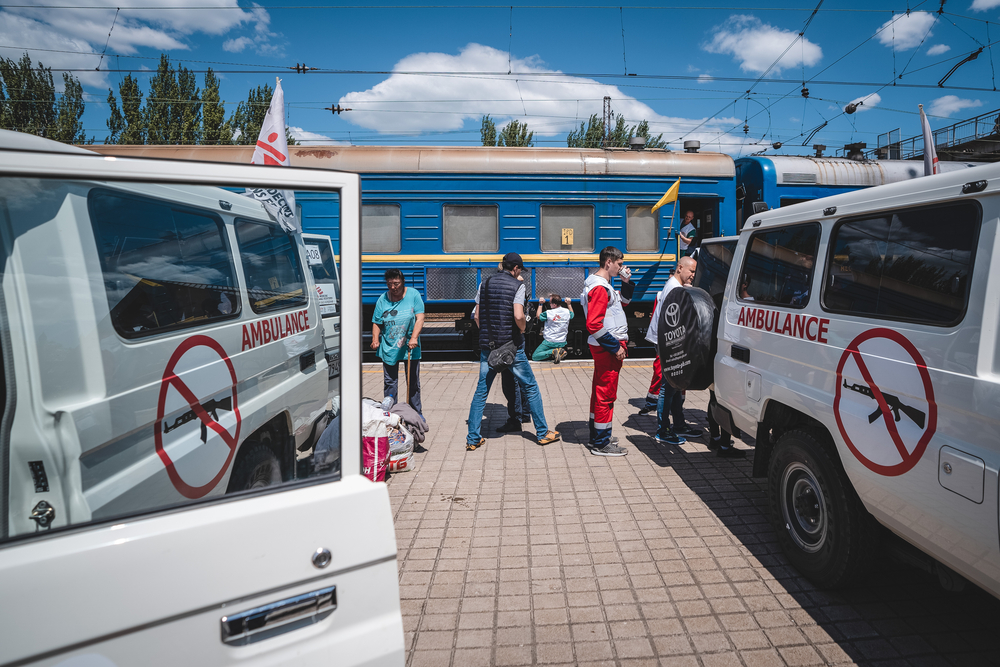 MSF CONTINUE SES OPERATIONS EN UKRAINE | Médecins Sans Frontières Belgique